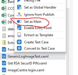 How Can I Run Independent XAML File Not The Whole Project Studio UiPath Community Forum