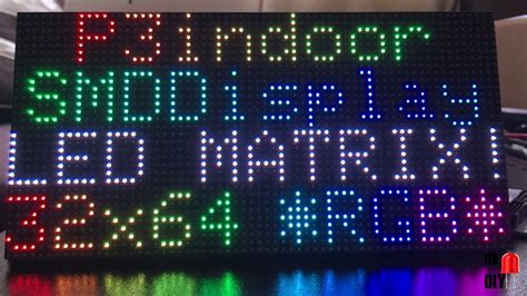 RGB MATRIX PANEL SHIELD FOR ESP SmartMatrix And ESP P RGB X MatrixPanel Libraries YouTube