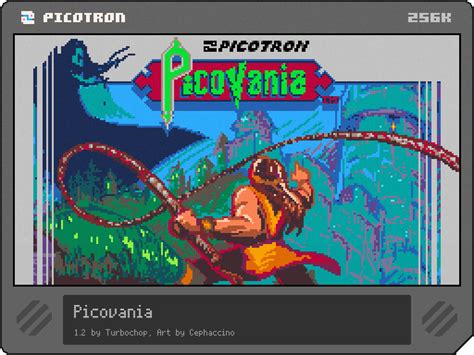 Picotron фэнтезийная виртуальная рабочая станция Тестируем и играем