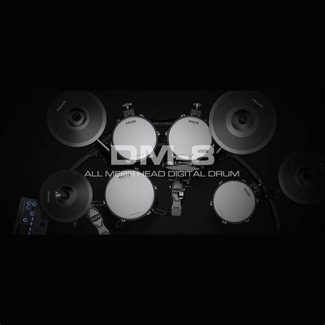 Nux Dm7 X All Mesh Head Remo Digital Drum Kit Vybe Drums
