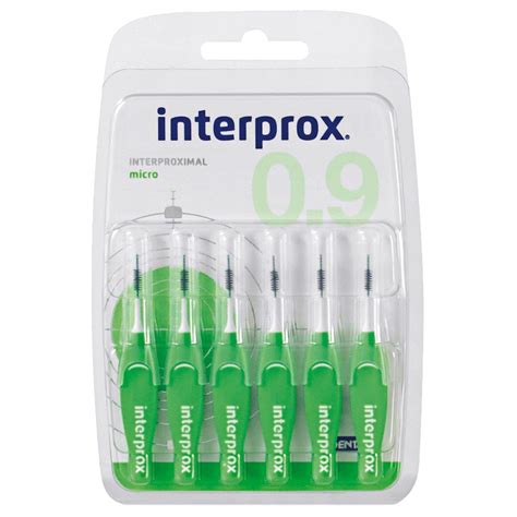 Interprox 4g Interdental Brushes Green Micro 6 Pack Buy