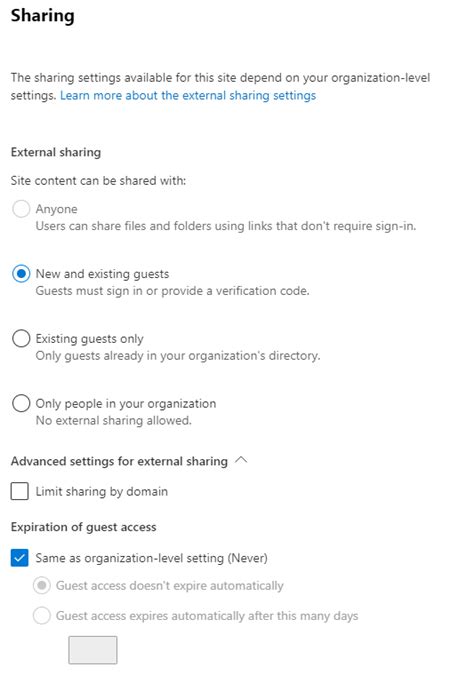 Issues Sharing A Sharepoint Site With Guest Users Even Though All Settings Are Correct