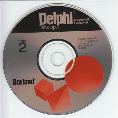 Borland Delphi V20 Developer Borland International Inc Free Download Borrow And