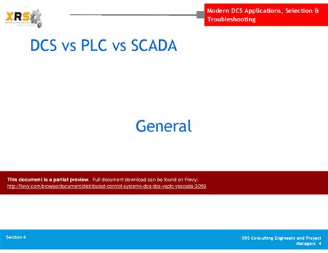 Distributed Control Systems Dcs Dcs Vs Plc Vs Scada Ppt Slide Deck