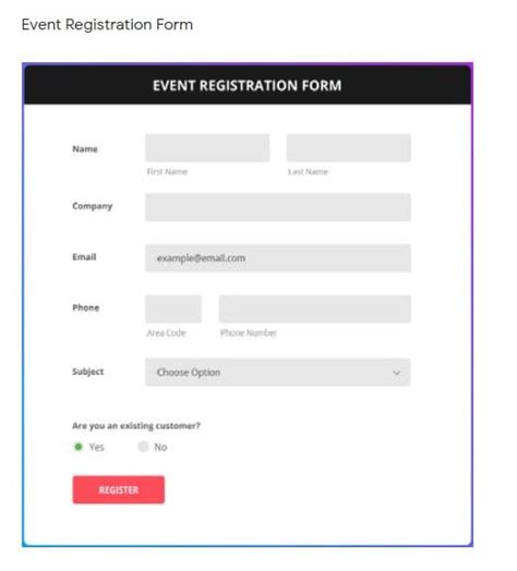 Java Tutorial Create A User Registration Form In