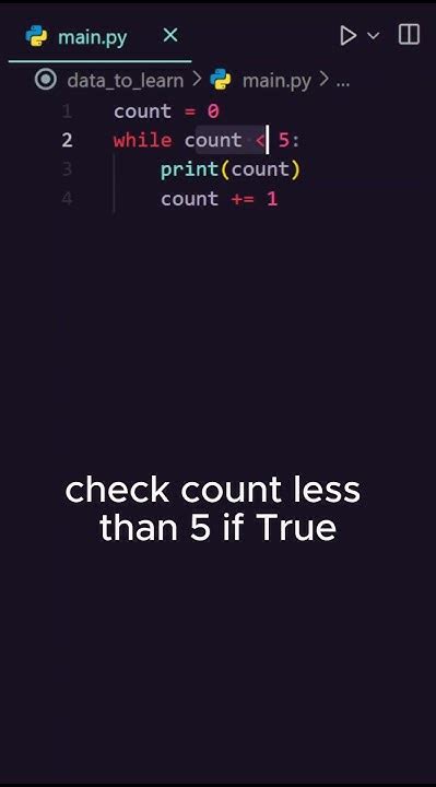 What Is A While Loop In Python 🚀 Coding Programming Python