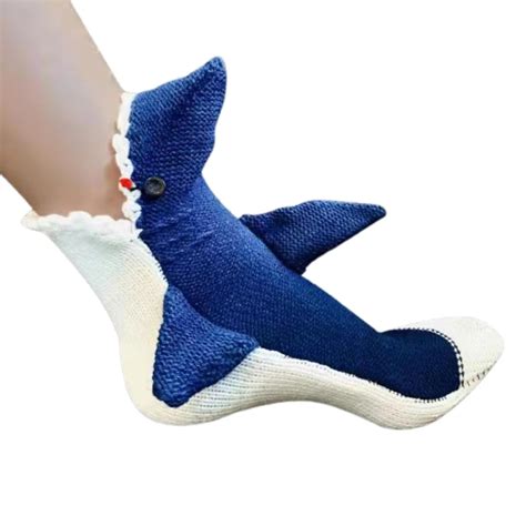 Wide Mouth Shark Socks Shark Lovers
