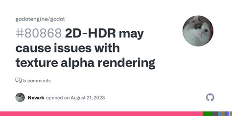 2d hdr may cause issues with texture alpha rendering · issue 80868
