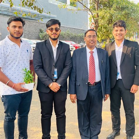 Vivek Shukla On Linkedin Meeting With Bidyadhar Majhi Sir Was A Great