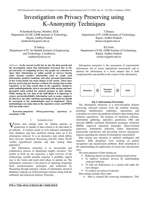 Pdf Investigation On Privacy Preserving Using K Anonymity Techniques