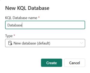 Create Database And Ingest Data Into KQL Table In Microsoft Fabric Data Analytics