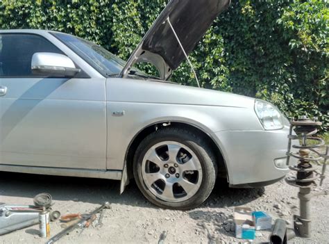 Пружины -50 — Lada Приора хэтчбек, 1,6 л, 2008 года | своими руками ...