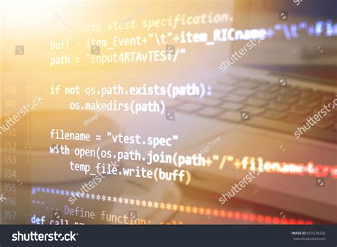 Software Developer Programming Code Abstract Computer Stock Photo Shutterstock
