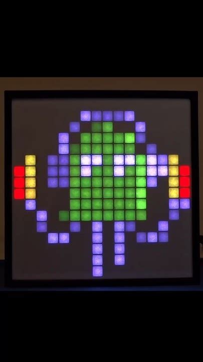 Matrice Led 16x16 Con Esp32 E Wled Esp32 Wled Ledmatrix Youtube