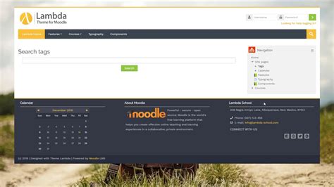 Lambda Responsive Moodle Theme Youtube