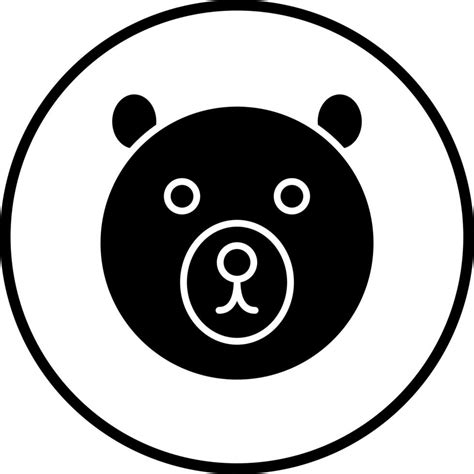 Oso Vector Icono Estilo 22236835 Vector En Vecteezy