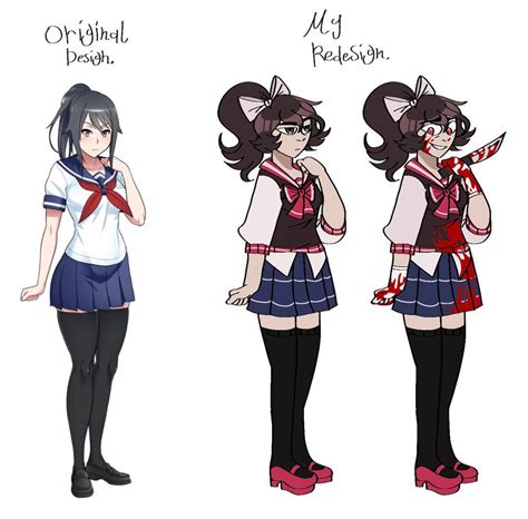 Yandere Simulator Ayano Redesign By Tylerrosestorey810 On Deviantart