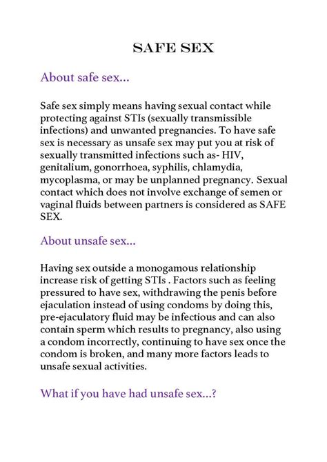 Entry 10 By Pranjali111 For Blog Post About Safe Sex Freelancer