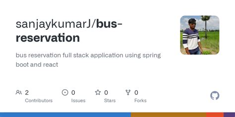 Github Sanjaykumarj Bus Reservation Bus Reservation Full Stack Application Using Spring Boot