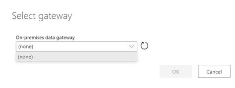 Solved On Premises Data Gateway On A Dataflow Cant Acces
