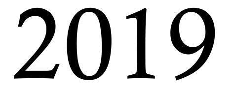 2019 Year Detailed Png Image 3000x1200 68417 Pngimg