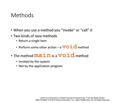 Ppt Defining Classes And Methods Powerpoint Presentation Free Download Id5787163