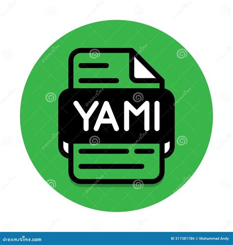 Yaml File Type Icon Document Or Files Data Extension Format With Black Fill Outline Style