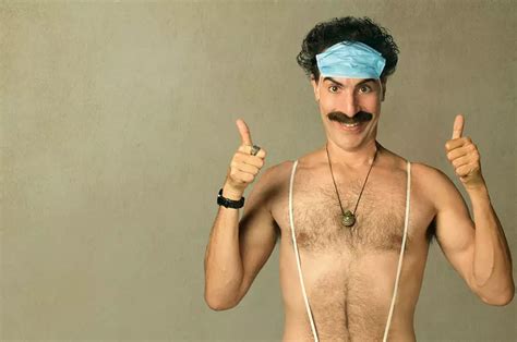 Gib Fünf Borat Sacha Baron Cohen Responds To Donald Trumps