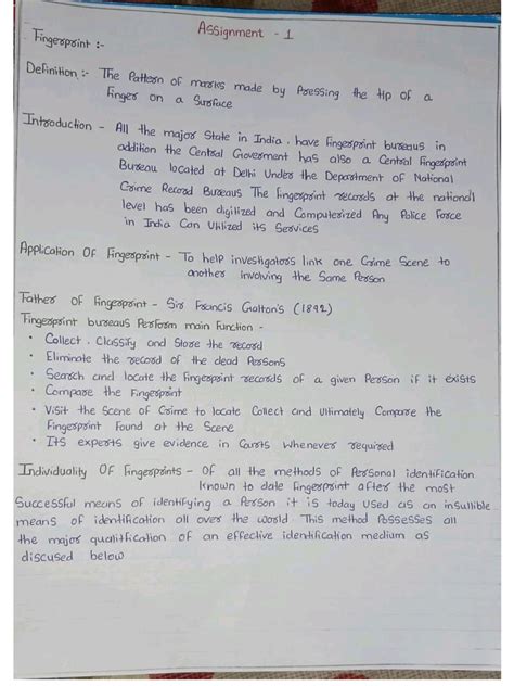 Assignment 1 Fingerprint Pdf