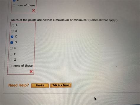 Solved Decide Whether Each Labeled Point Is An Absolute
