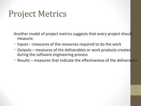 Software Process And Project Metrics Ppt