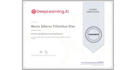 Mario Alberto Villalobos Diaz On Linkedin Completion Certificate For Structuring Machine