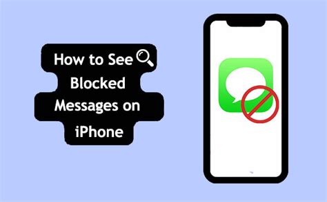 How To See Blocked Messages On IPhone Find The Answer Here