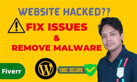 Clean Malware From A Hacked Wordpress Website And Server In Hour By Jakaria Fiverr