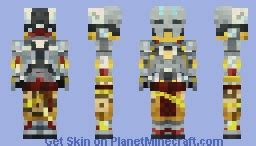 Zenyatta Overwatch Minecraft Skin