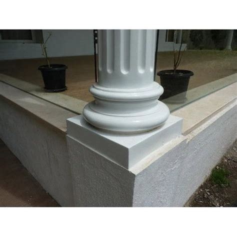 White Frp Column Samrat Plast Id 3979567991