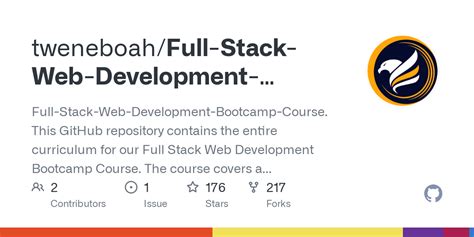 Github Tweneboahfull Stack Web Development Bootcamp Course Full