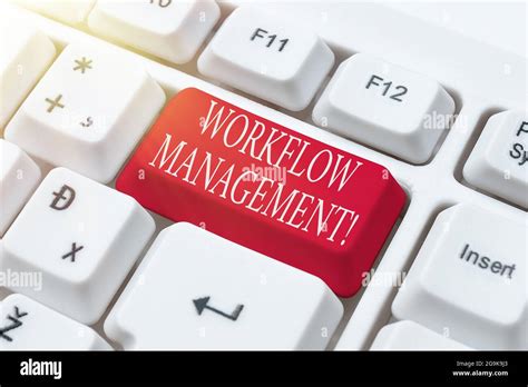 Conceptual Caption Workflow Management Business Idea The Execution And