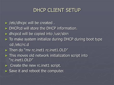 PPT DHCP PowerPoint Presentation Free Download ID 4083872