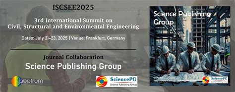 3rd International Summit On Civil Structural And Environmental
