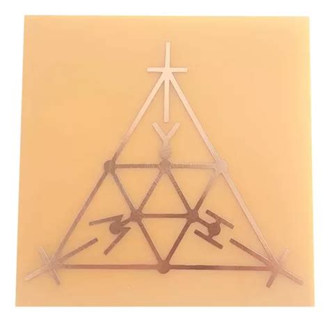 Gráfico Radiestesia Radiônica Cobre 11x11 Cm Scap Mercadolivre