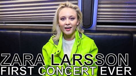 Zara Larsson First Concert Ever Ep 140 Youtube
