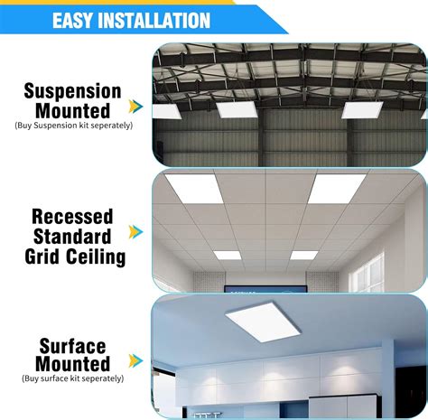 Buy Aphyni 2x2 Led Flat Panel Light 8pack 3cct Selectable 3000k 4000k 5000k Led Drop Ceiling