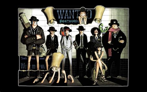 One Piece Straw Hat Crew Wanted Poster One Piece Franky Sanji Monkey D Luffy HD Wallpaper