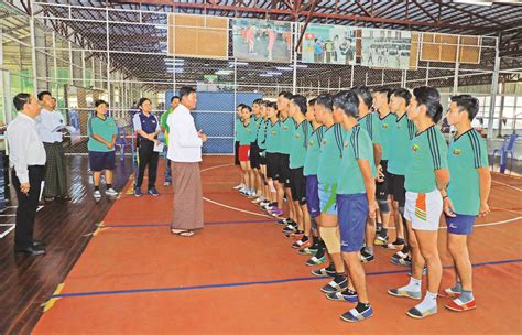 ပြည်ထောင်စုဝန်ကြီး ဦးမင်းသိန်းဇံ ၃၂ ကြိမ်မြောက် အရှေ့တောင်အာရှအားကစားပြိုင်ပွဲ ဝင်ရောက်ယှဉ်ပ