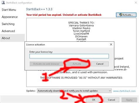 How To Activate Start Is Back