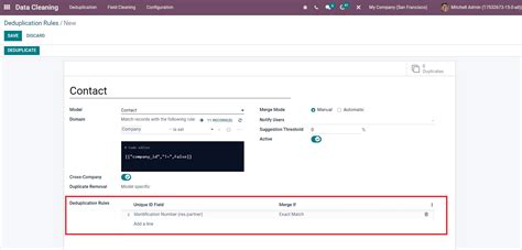 How To Configure Deduplication Rules In Odoo 15 Data Cleaning