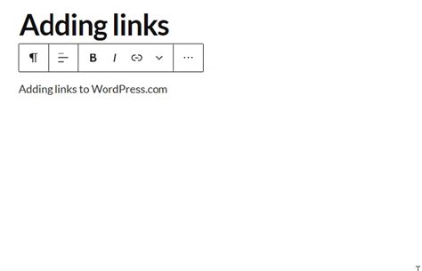 How To Add Links Support