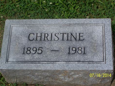 Christine Platt Mcelroy 1895 1981 Monumento Find A Grave