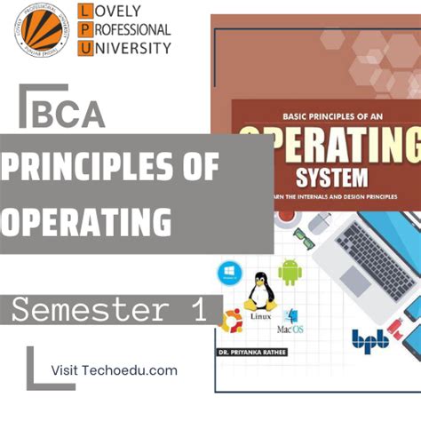 Bca 1st Year Principle Of Operating System Semester 1 Book Free
